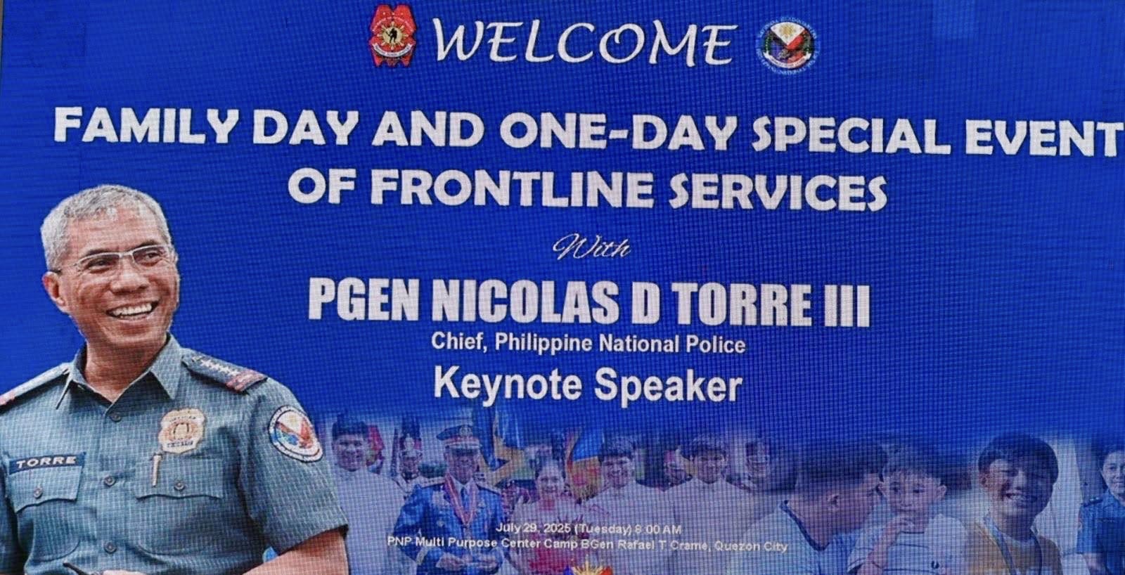 PNP Family Day at Frontline Services Event, ginanap sa Kampo Crame