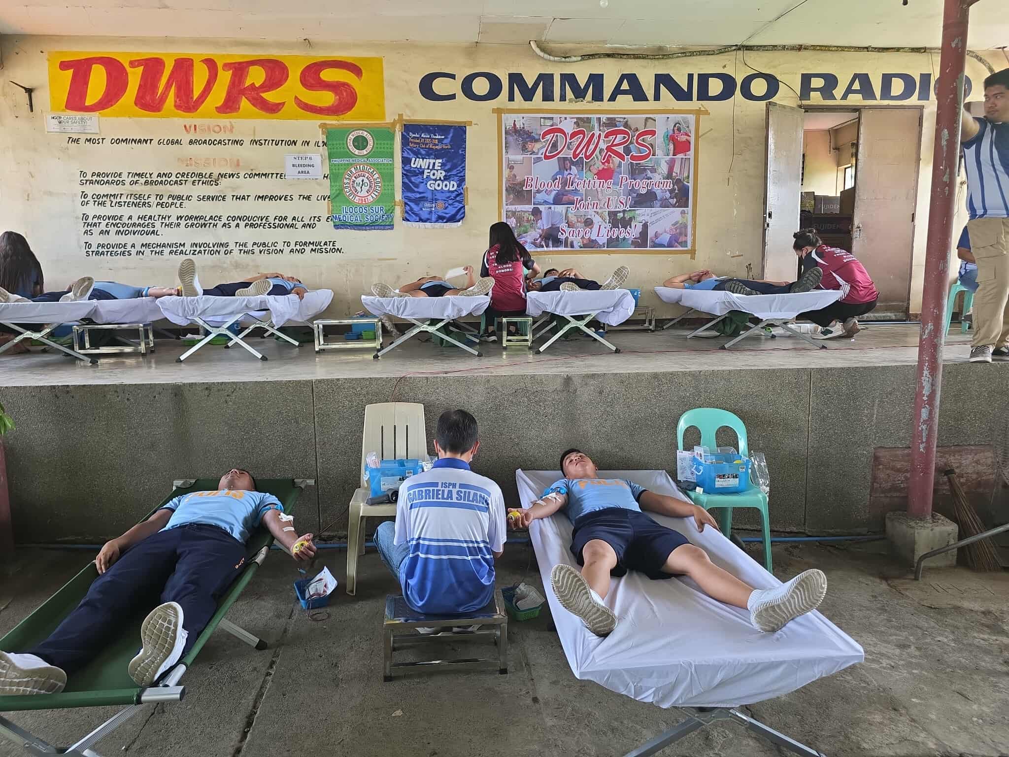 Tagudin MPS, nakiisa sa Bloodletting Activity sa Vigan City