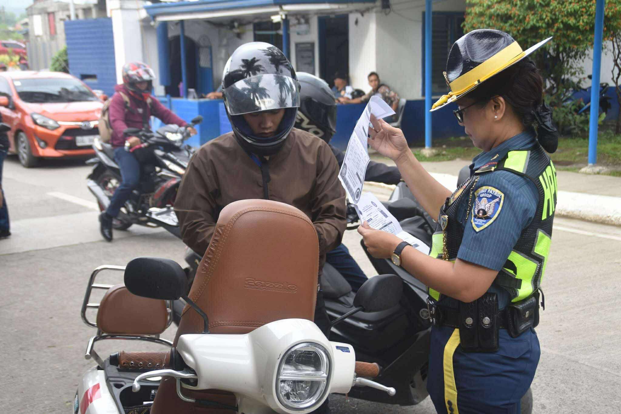 PNP HPG 13, nagsagawa ng Surprise Inspection; 70 sasakyan, zero violation
