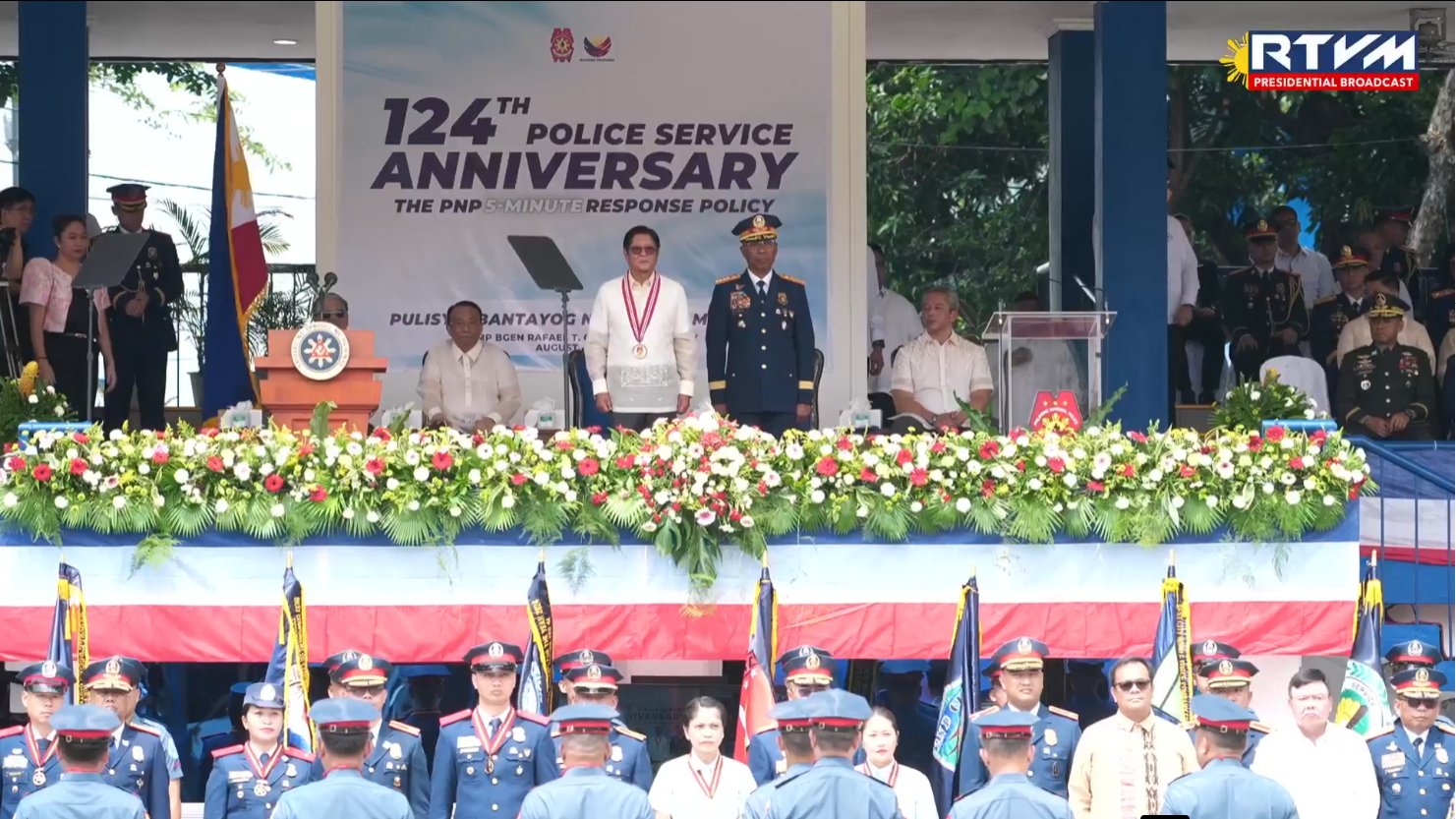 PBBM, nanguna sa selebrasyon ng ika-124 Police Service Anniversary; 5 ...