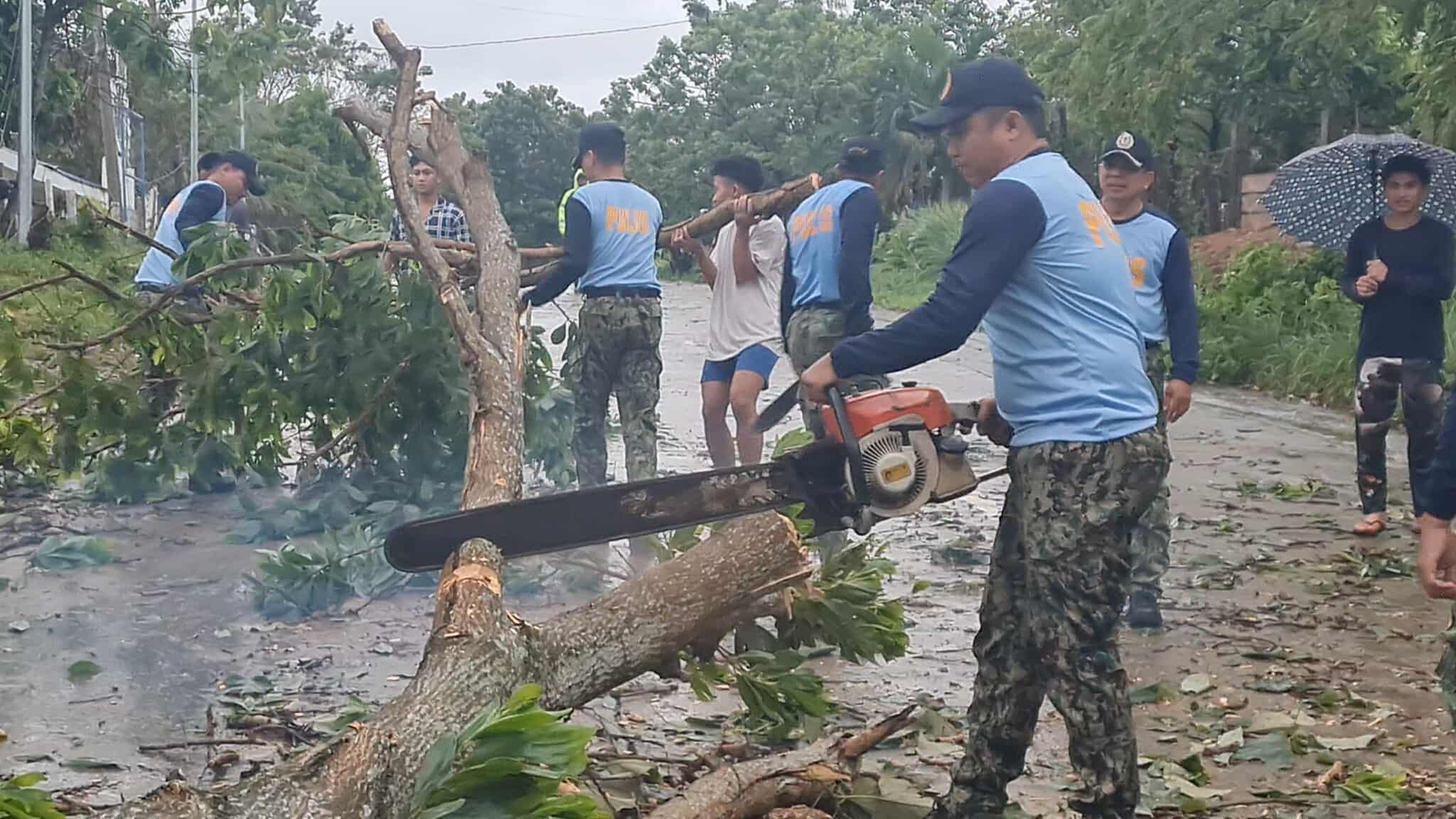Clearing Operations, ipinatupad ng PNP kasunod ng Bagyong Opong