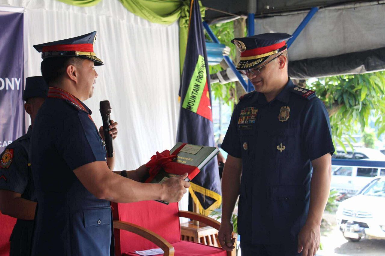 PCol Polig, pormal nang umupo bilang bagong OIC ng Mt. Province PPO