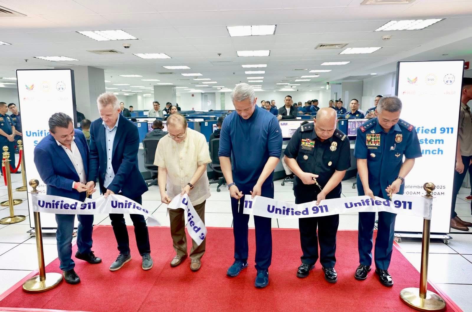 Unified 911 System, opisyal ng inilunsad