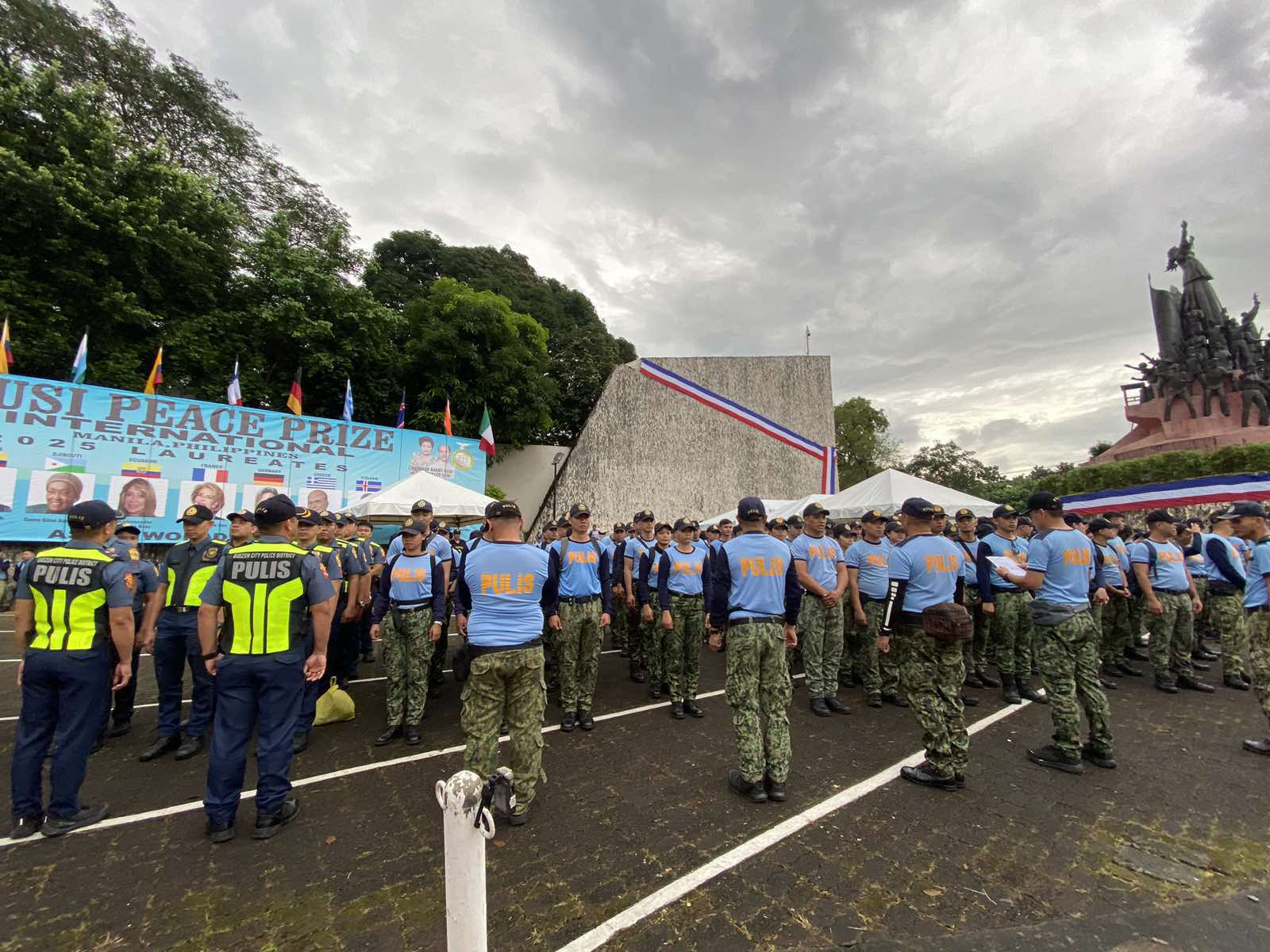 QCPD, handa at tuluy-tuloy pa rin ang pagbabantay sa ikalawang araw ng ...