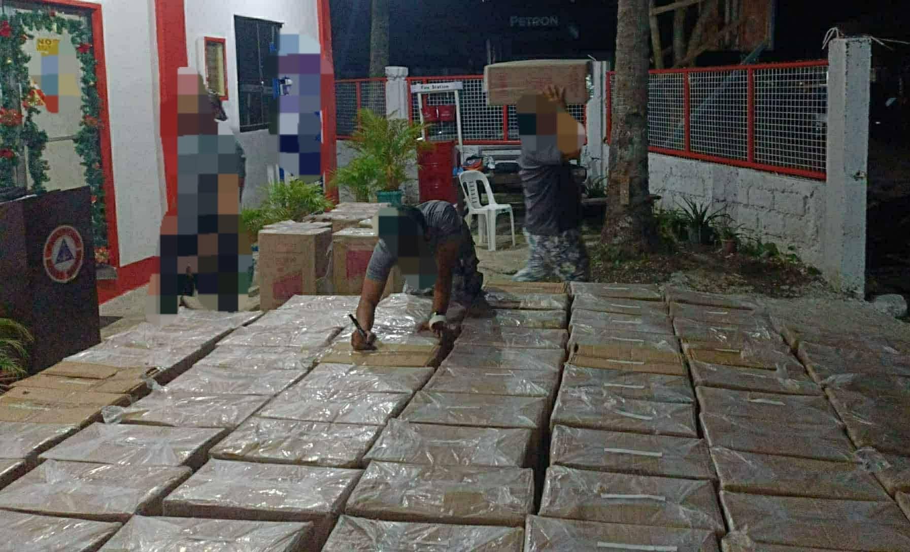 Php8M halaga ng smuggled na sigarilyo, narekober sa Sulu