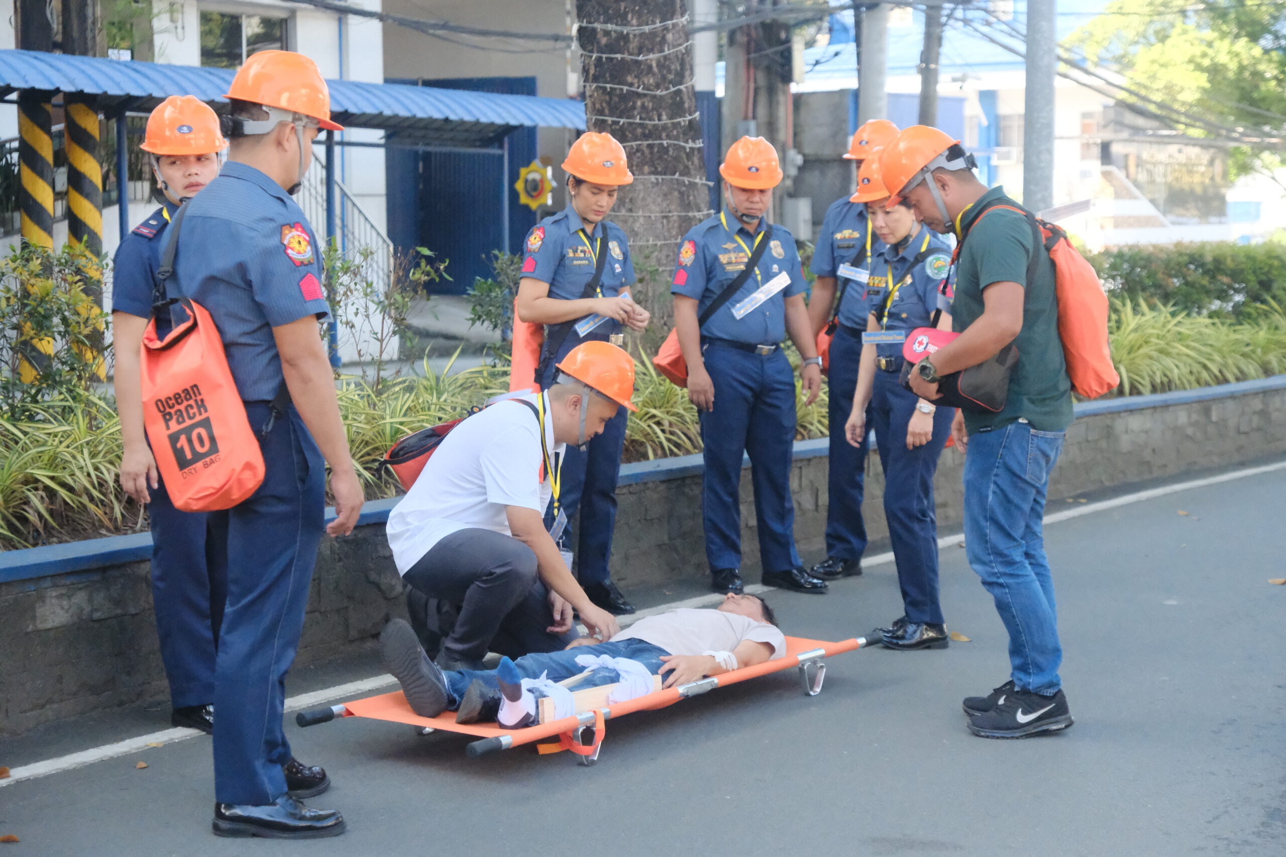 PNP, nakiisa sa 4th Quarter Nationwide Simultaneous Earthquake Drill
