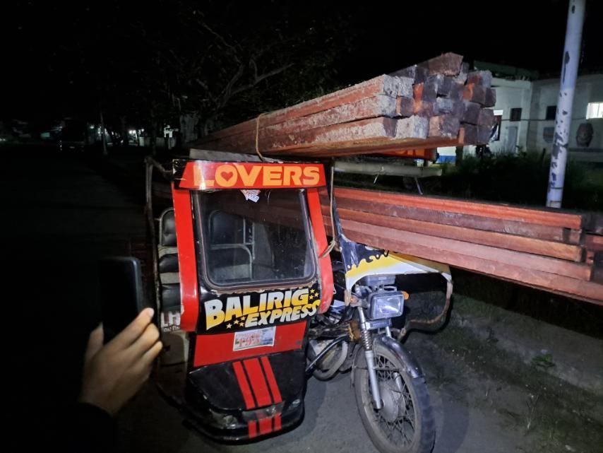 2 Suspek sa iligal na pagtotroso, arestado ng PNP Maritime Group sa ...