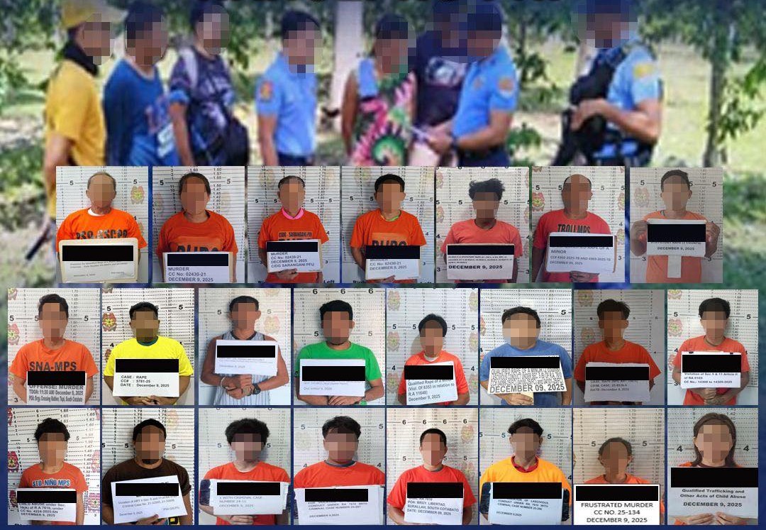 23 Most Wanted Persons, nahuli ng PNP