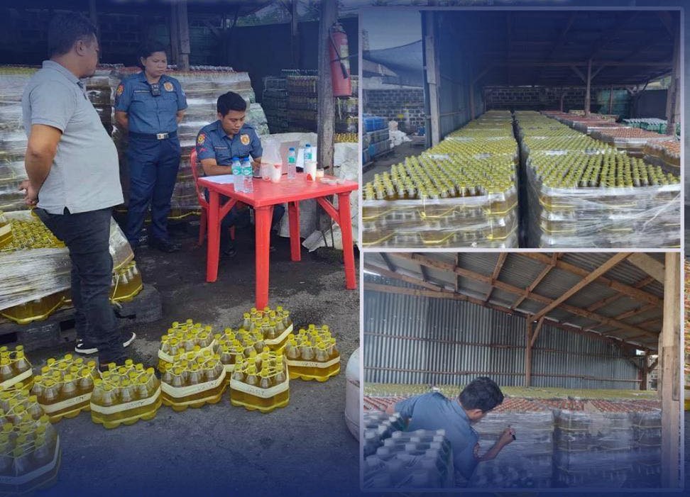 Ilegal na cooking oil, nasamsam sa operasyon ng PNP at FDA sa Mindoro