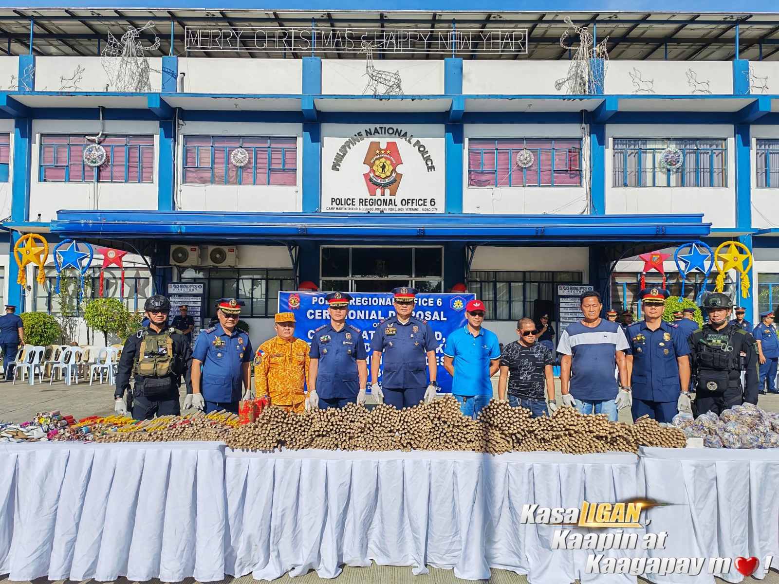 Pagsira ng mahigit 7,300 iligal na paputok at boga, isinagawa ng PRO6