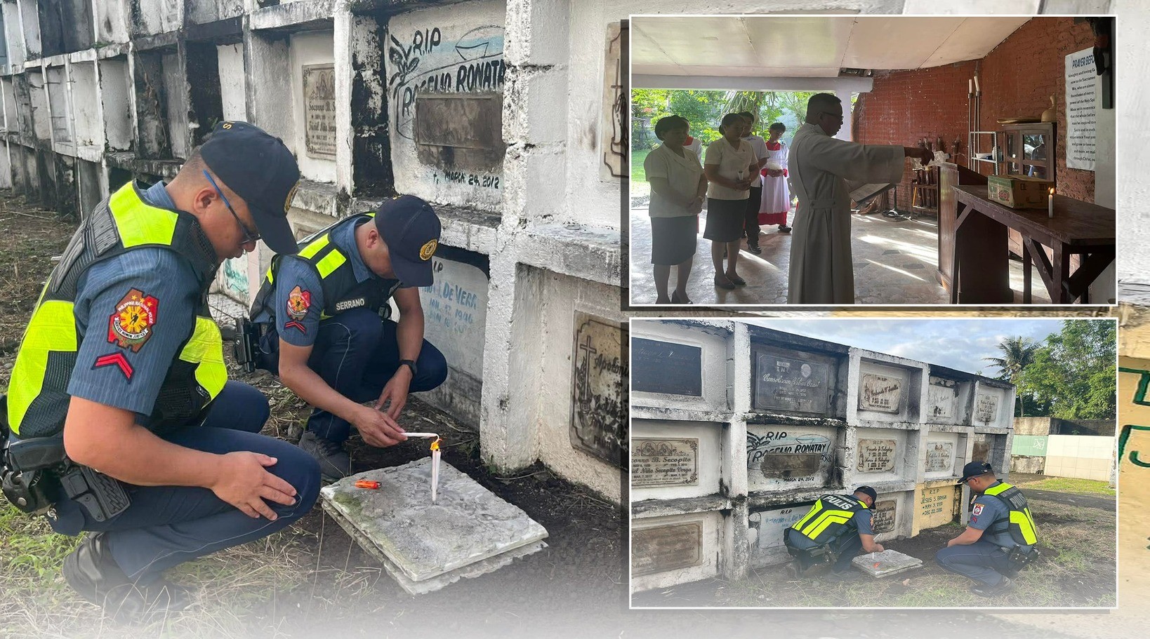 Libon PNP, tiniyak ang marangal na paglilibing sa iniwang sanggol