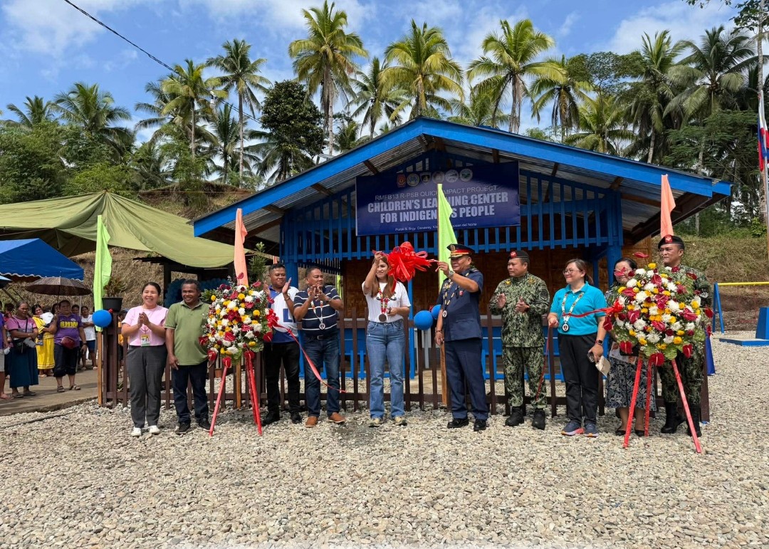 RMFB13, pormal ng pinasinayaan ang learning center para sa IP Children ...