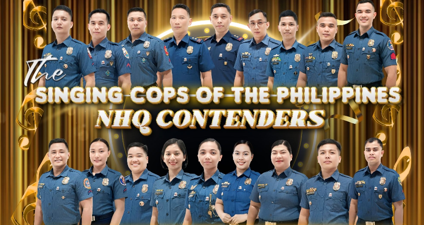 NHQ Singing Cops of the Philippines Season 2 Elimination Round ...