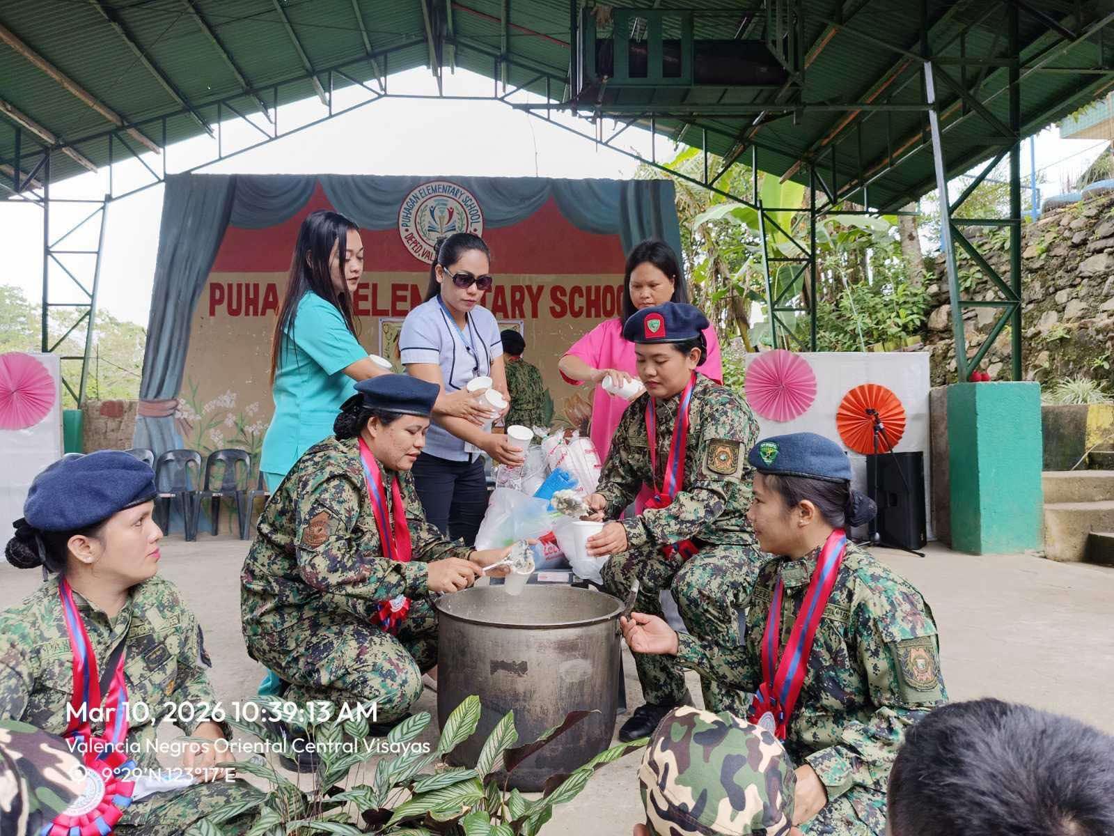 Feeding Program, pinangunahan ng mga tauhan ng 1st PMFC ng NOPPO sa ...
