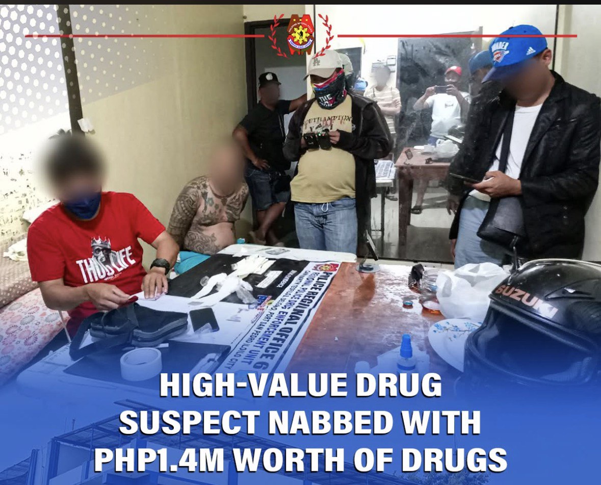 High-value drug suspect, arestado matapos makuhan ng Php 1.4M halaga ng ...